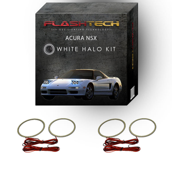 Acura NSX White LED Halo Headlight Kit 1991-2001 – Autotrendsms