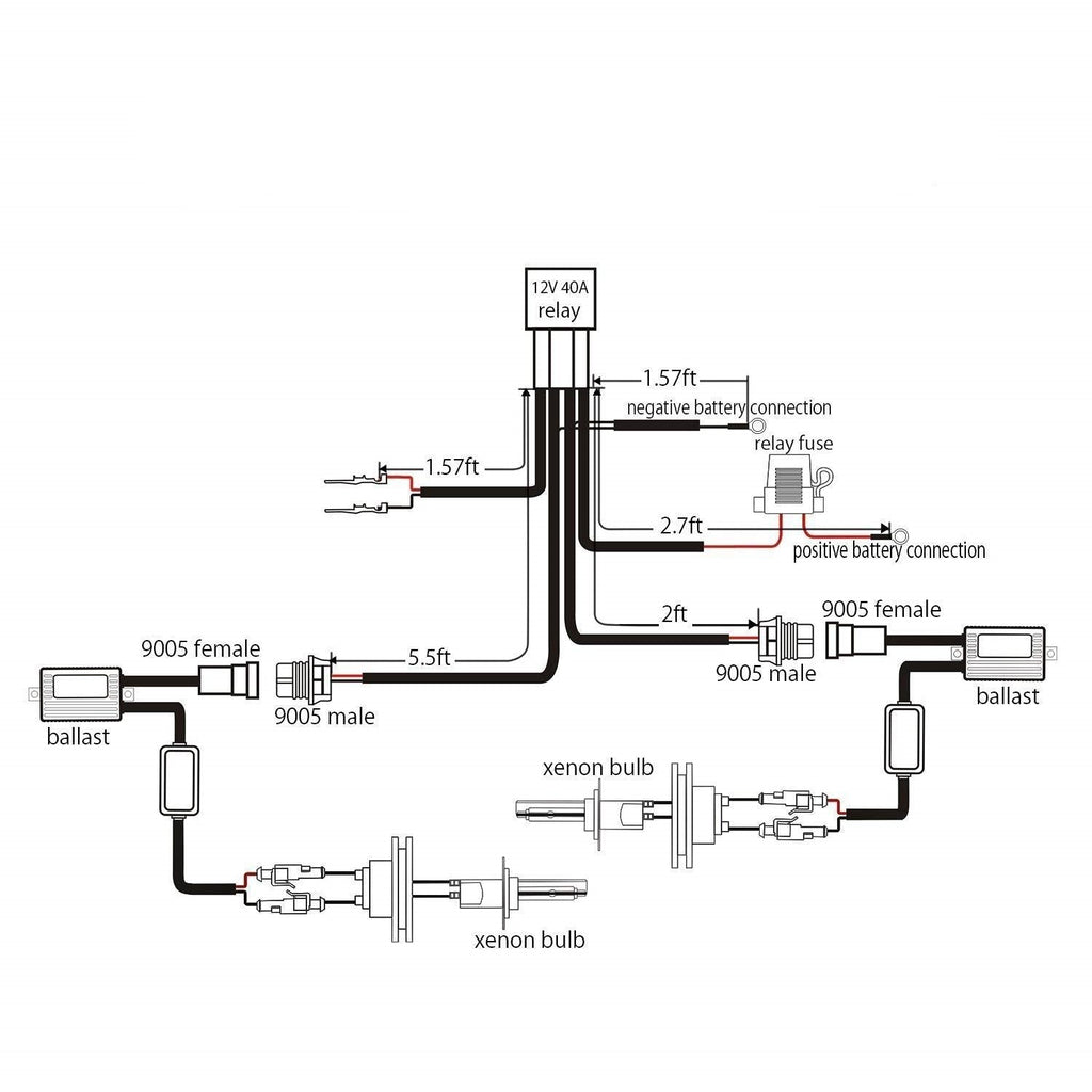 Single Beam HID Relay Harness – Autotrendsms