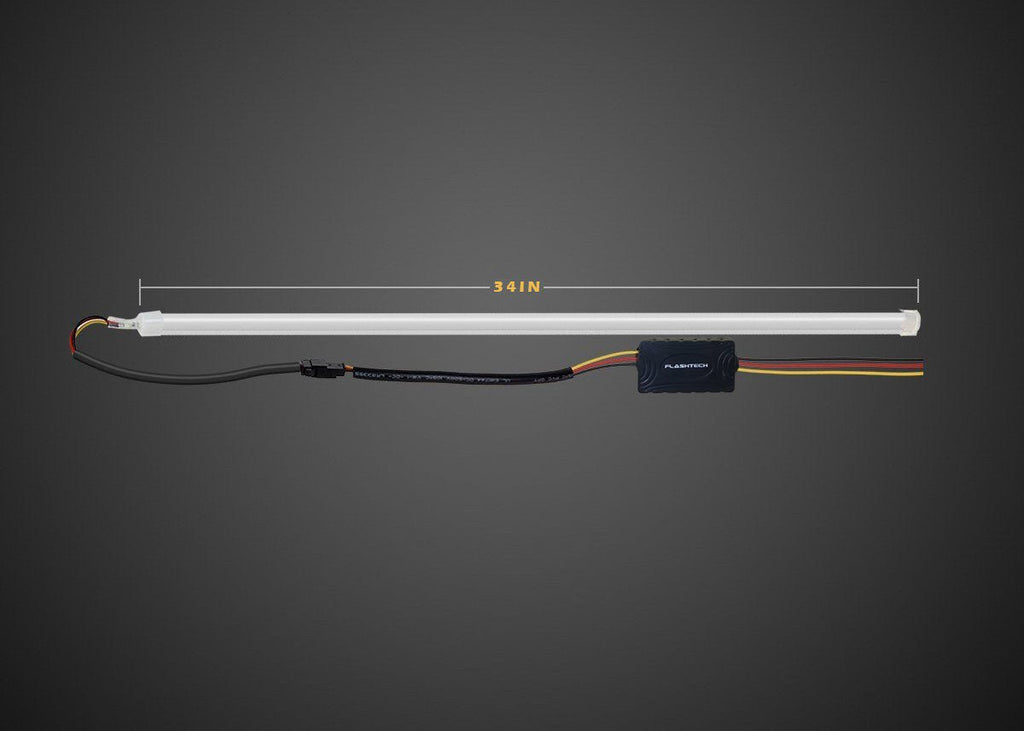 Flexible Dual Color Switchback LED Tube Strips – Autotrendsms