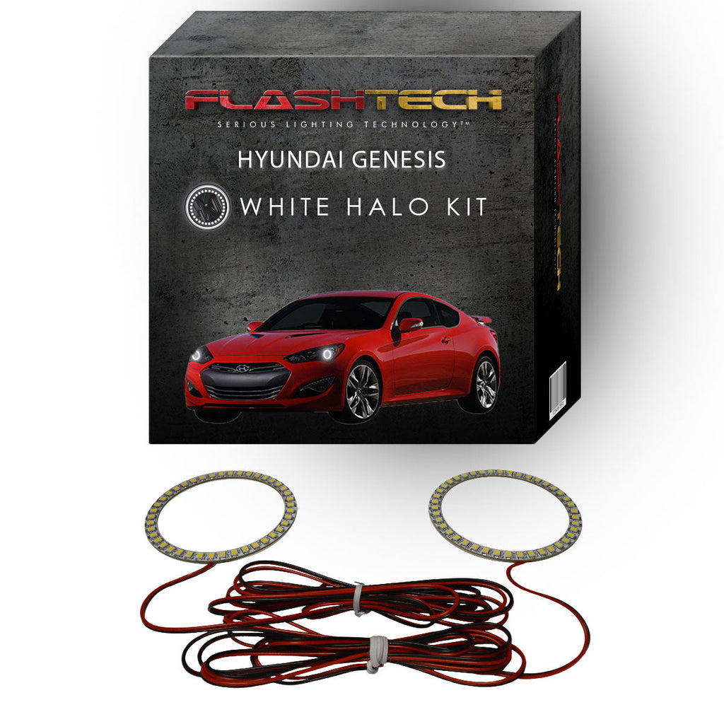 Hyundai Genesis Coupe White LED Halo Headlight Kit 2013-2016 – Autotrendsms